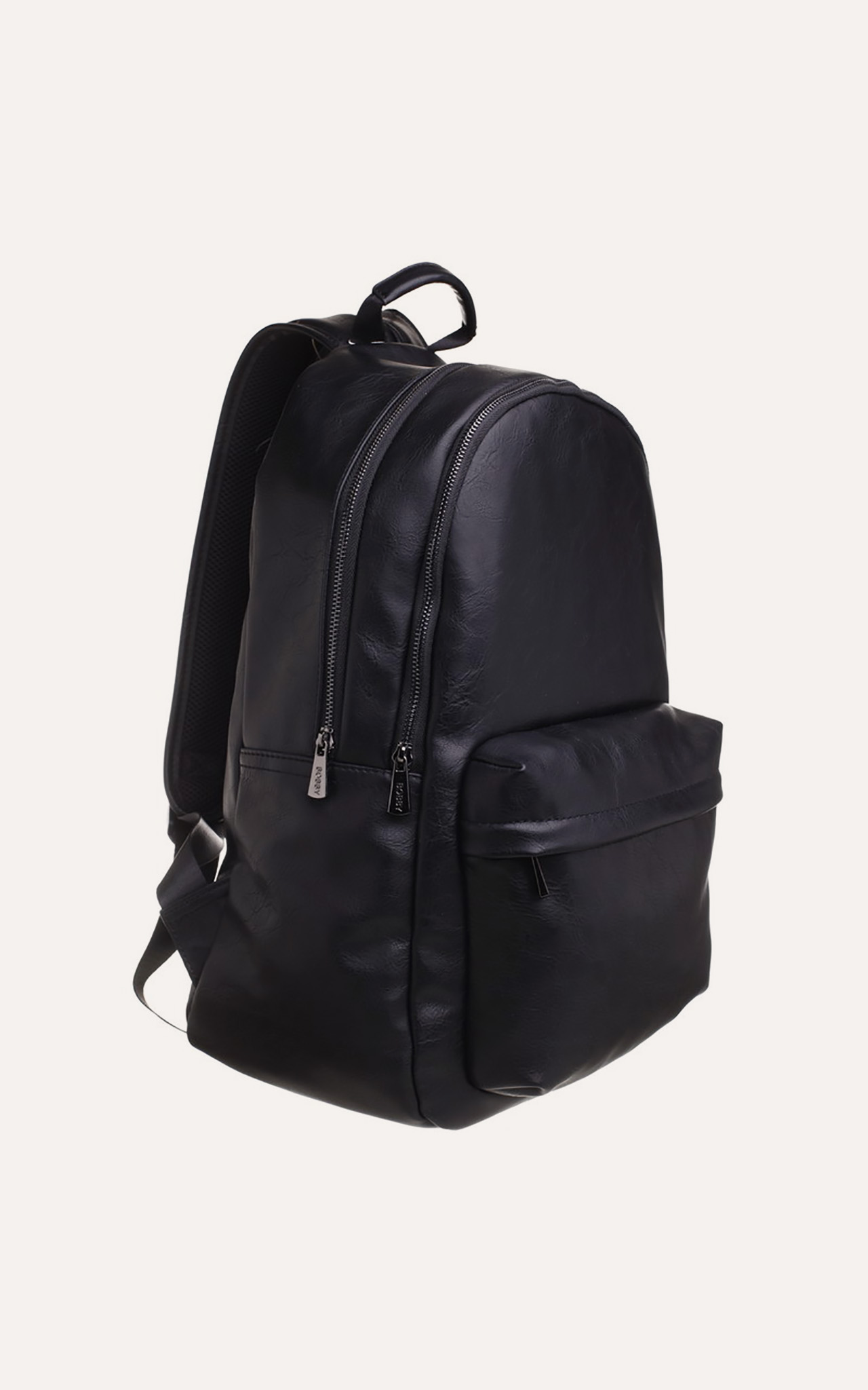 BOBBY BLACK MEN’S: CLASSIC FRONT ZIP POCKET BACKPACK – Bessie London