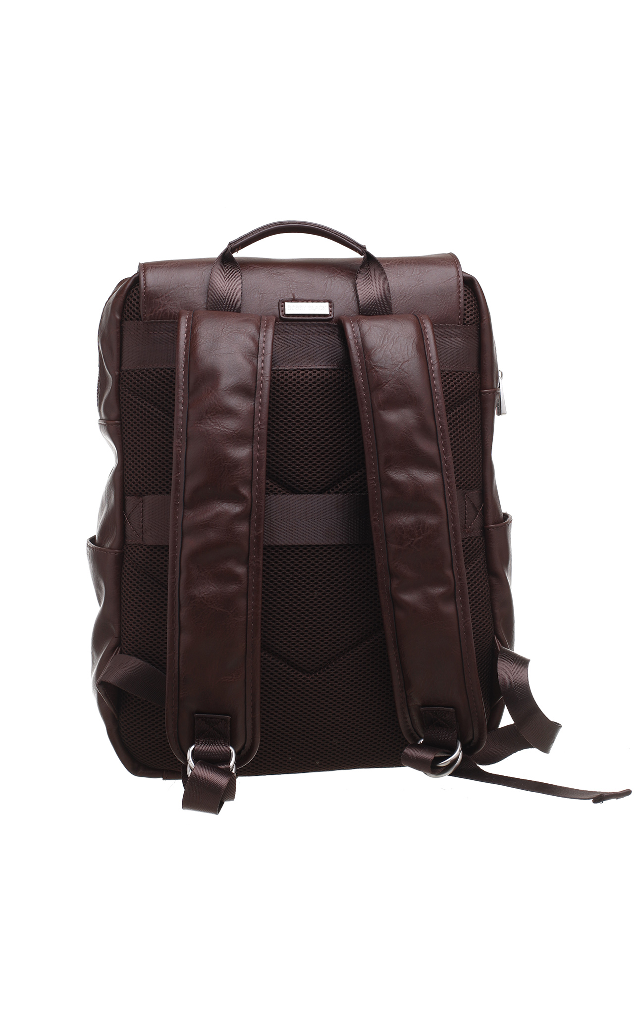 BOBBY BLACK MEN’S: LARGE BUCKLE BACKPACK – Bessie London